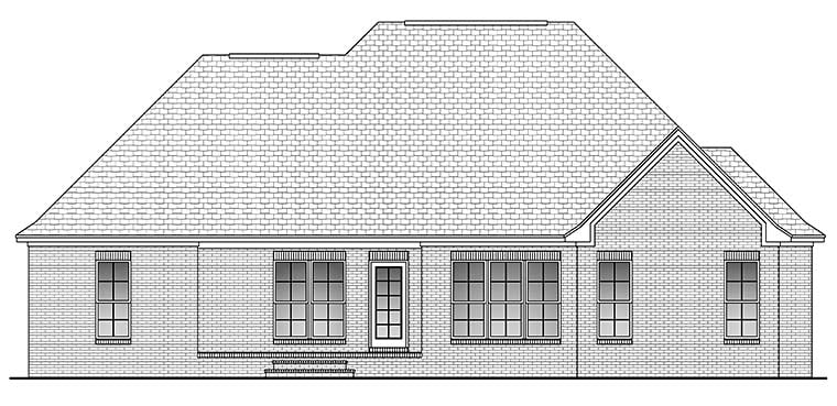House Plan 51914 - Traditional Style with 2000 Sq Ft, 3 Bed, 2 Ba ...