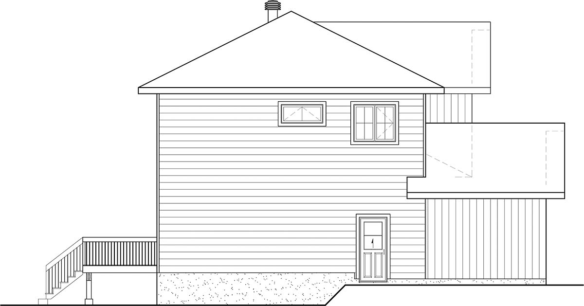 House Plan 52831 - Farmhouse Style with 2227 Sq Ft, 4 Bed, 2 Bath ...