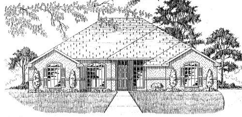 House Plan 53366 - with 2104 Sq Ft, 4 Bed, 2 Bath | COOLhouseplans.com