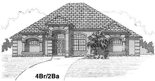 House Plan 53372 - with 2132 Sq Ft, 4 Bed, 2 Bath | COOLhouseplans.com