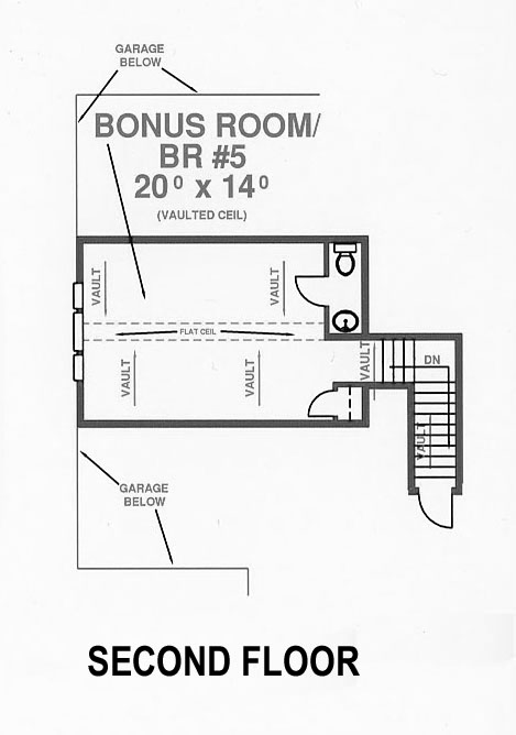 House Plan 53550 - with 3257 Sq Ft, 5 Bed, 3 Bath, 1 Half Bath ...