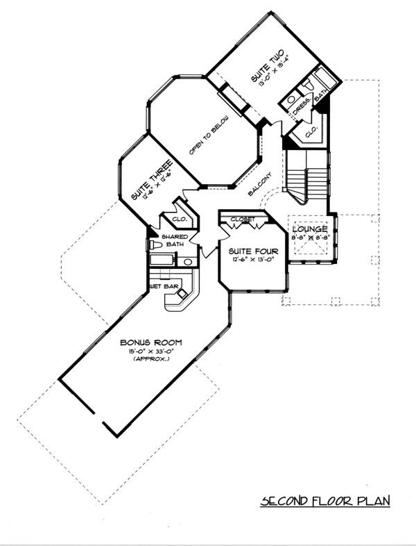 House Plan 53729 - Craftsman Style with 4065 Sq Ft, 5 Bed, 4 Bath ...