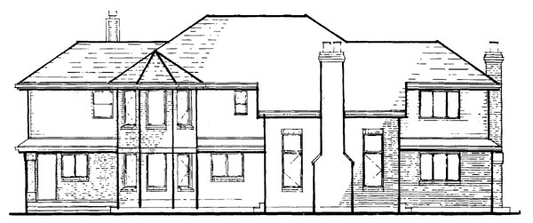 House Plan 55202 - Traditional Style with 2681 Sq Ft, 3 Bed, 3 Ba ...