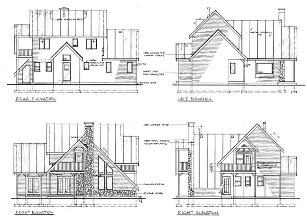 House Plan 55213 - Contemporary Style with 1666 Sq Ft, 3 Bed, 2 B ...