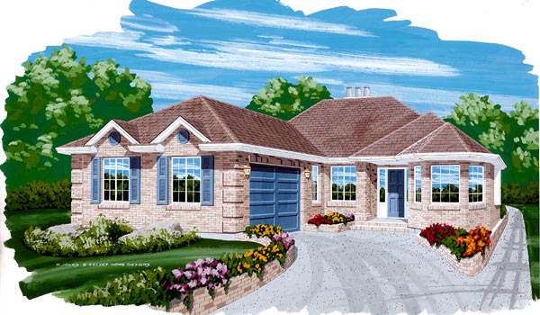 House Plan 55456 - Traditional Style with 1652 Sq Ft, 3 Bed, 2 Ba ...