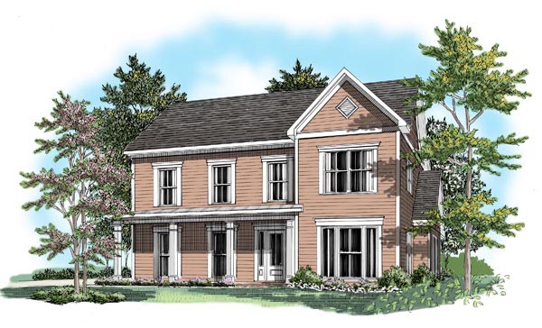 House Plan 58124 - with 2121 Sq Ft, 3 Bed, 2 Bath, 1 Half Bath ...