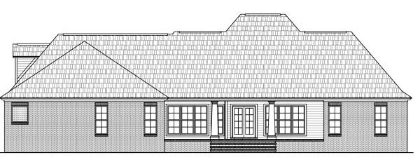 House Plan 59176 - Southern Style with 2491 Sq Ft, 4 Bed, 3 Bath ...