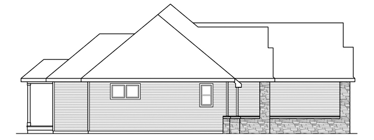 House Plan 59436 - Traditional Style with 2283 Sq Ft, 3 Bed, 2 Ba ...
