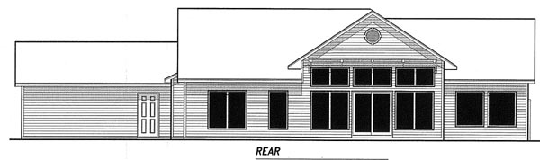 House Plan 59620 - Traditional Style with 2120 Sq Ft, 3 Bed, 1 Ba ...