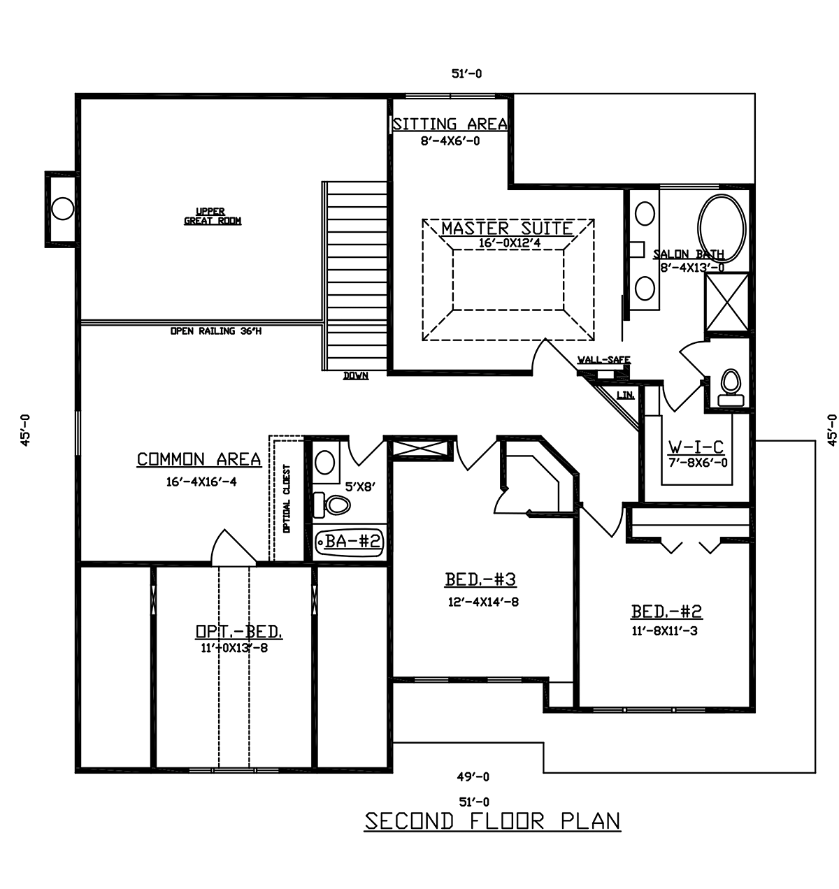 House Plan 60669 - Traditional Style with 2714 Sq Ft, 3 Bed, 2 Ba ...