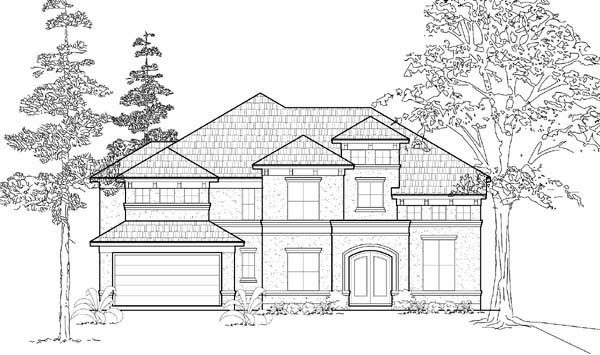 House Plan 61672 - Florida Style with 3960 Sq Ft, 4 Bed, 3 Bath ...