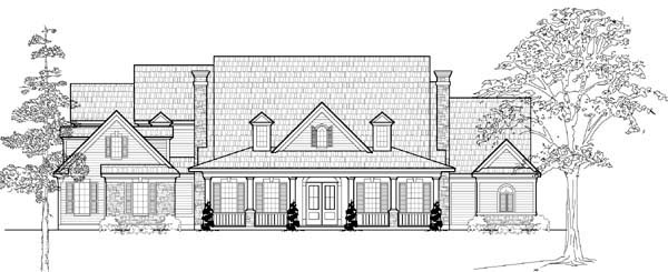 House Plan 61709 - Country Style with 4221 Sq Ft, 4 Bed, 4 Bath ...