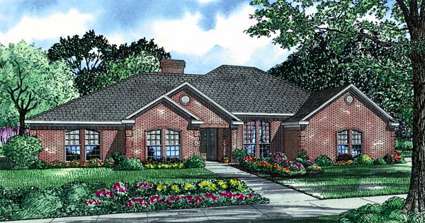 House Plan 62222 - with 2392 Sq Ft, 4 Bed, 2 Bath, 1 Half Bath ...