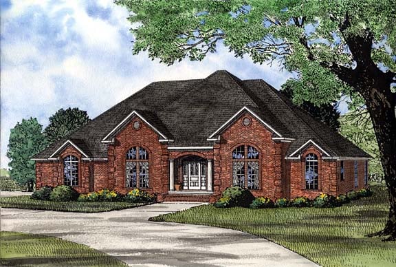 House Plan 62250 - with 2930 Sq Ft, 3 Bed, 2 Bath, 1 Half Bath ...