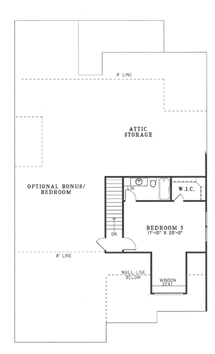 House Plan 62265 - Tudor Style with 2288 Sq Ft, 3 Bed, 3 Bath ...