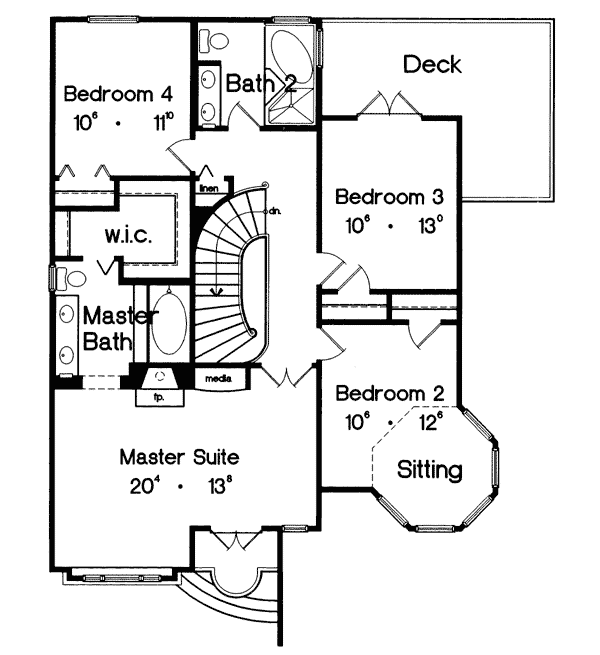House Plan 63060 - Victorian Style with 2441 Sq Ft, 4 Bed, 2 Bath ...