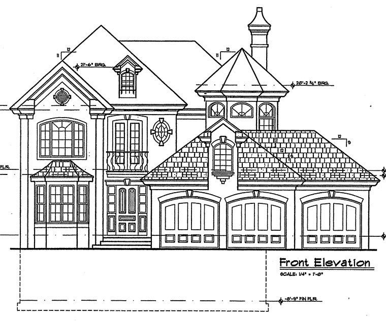 House Plan 63060 - Victorian Style with 2441 Sq Ft, 4 Bed, 2 Bath ...