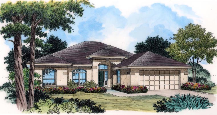 House Plan 63371 - Southern Style with 1820 Sq Ft, 3 Bed, 2 Bath ...