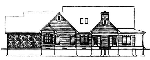 House Plan 65126 - Traditional Style with 2802 Sq Ft, 3 Bed, 2 Ba ...