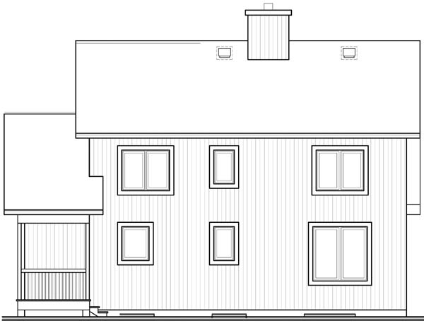 House Plan 65141 - Craftsman Style with 1597 Sq Ft, 3 Bed, 1 Bath ...