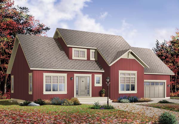 House Plan 65489 - with 1898 Sq Ft, 3 Bed, 2 Bath | COOLhouseplans.com