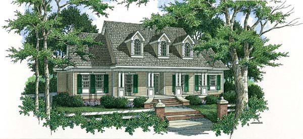 House Plan 65646 - Southern Style with 2393 Sq Ft, 3 Bed, 2 Bath ...