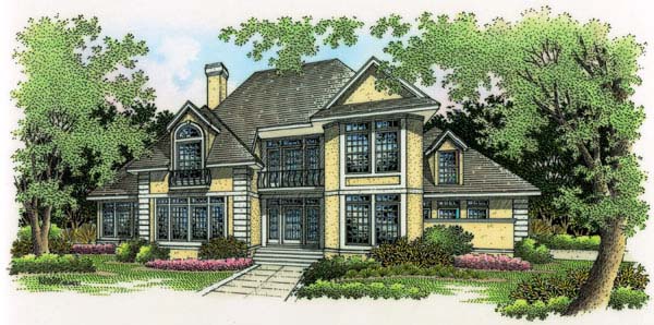 House Plan 65652 - Traditional Style with 2743 Sq Ft, 4 Bed, 3 Ba ...
