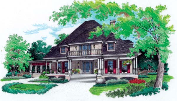 House Plan 65658 - Southern Style with 3292 Sq Ft, 4 Bed, 2 Bath ...