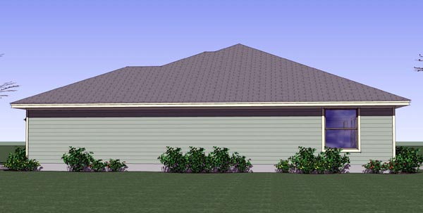 House Plan 65890 - Traditional Style with 1356 Sq Ft, 3 Bed, 2 Ba ...