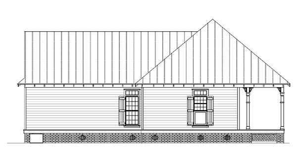 House Plan 65966 - Southern Style with 1400 Sq Ft, 3 Bed, 3 Bath ...