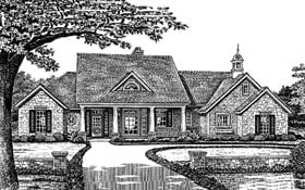 House Plan 66082 - One-Story Style with 1892 Sq Ft, 3 Bed, 2 Bath