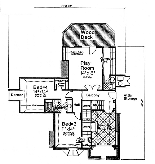 House Plan 66250 - Southern Style with 4076 Sq Ft, 4 Bed, 3 Bath ...