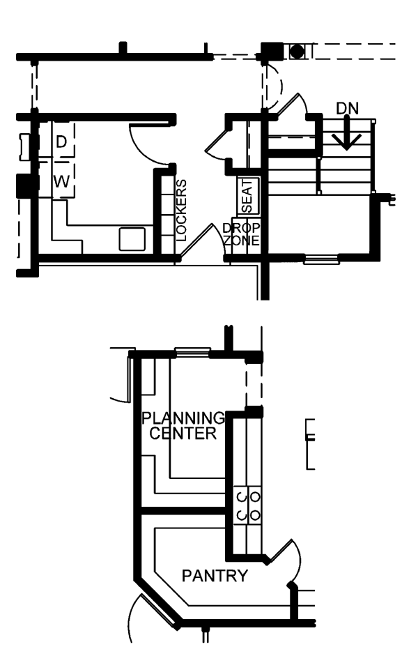 House Plan 66653 - European Style with 2083 Sq Ft, 2 Bed, 2 Bath ...