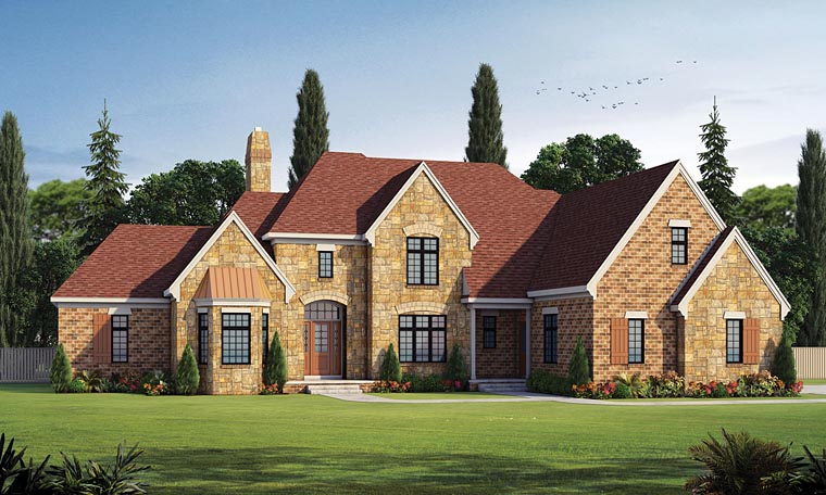 House Plan 66755 - Traditional Style with 4748 Sq Ft, 4 Bed, 4 Ba ...