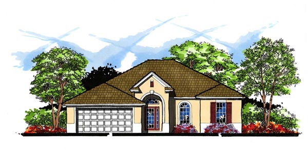 House Plan 66824 - Traditional Style with 1745 Sq Ft, 3 Bed, 2 Ba ...
