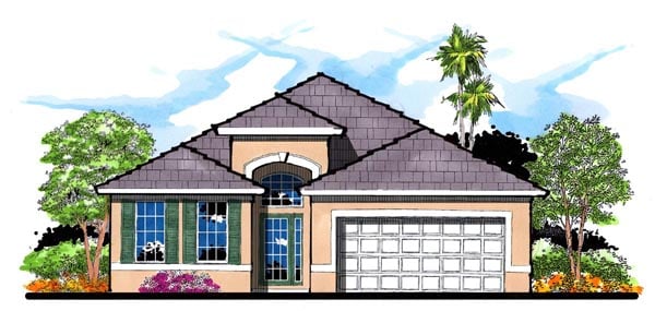 House Plan 66826 - Traditional Style with 1778 Sq Ft, 3 Bed, 2 Ba ...