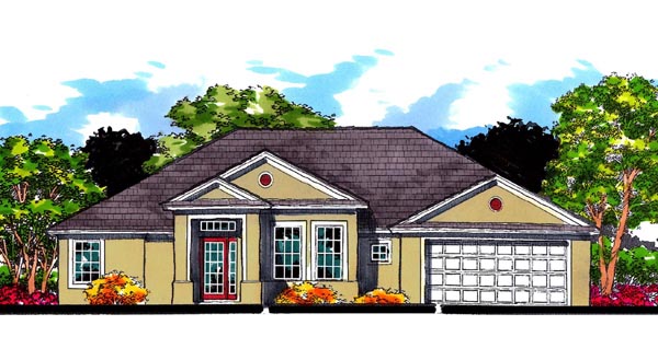House Plan 66831 - Traditional Style with 1831 Sq Ft, 4 Bed, 2 Ba ...