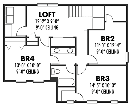 House Plan 66929 - Florida Style with 2352 Sq Ft, 4 Bed, 2 Bath,