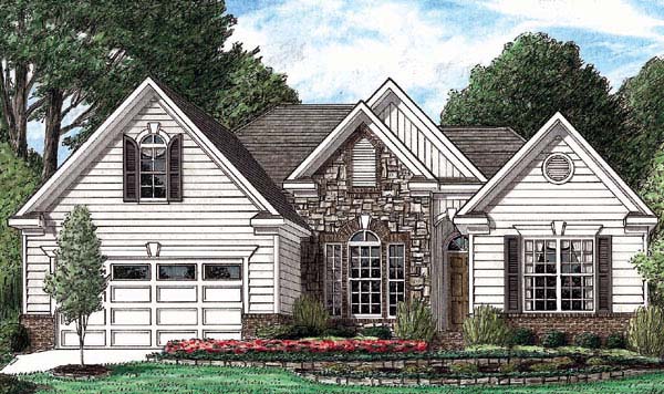 House Plan 67023 - Traditional Style with 1691 Sq Ft, 3 Bed, 2 Ba ...