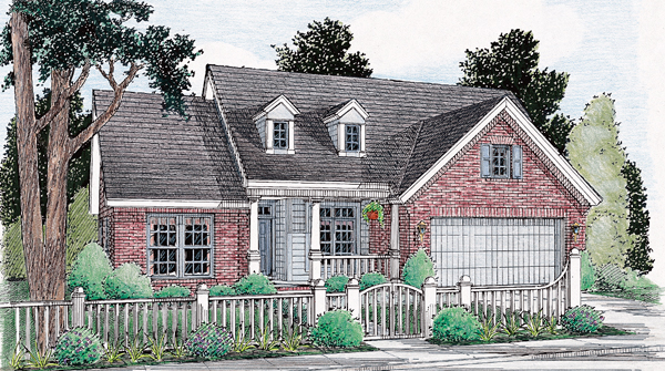 House Plan 68139 - Traditional Style with 1762 Sq Ft, 3 Bed, 2 Ba ...