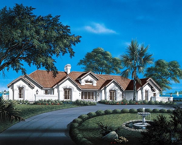 House Plan 69012 - Traditional Style with 4826 Sq Ft, 4 Bed, 3 Ba ...