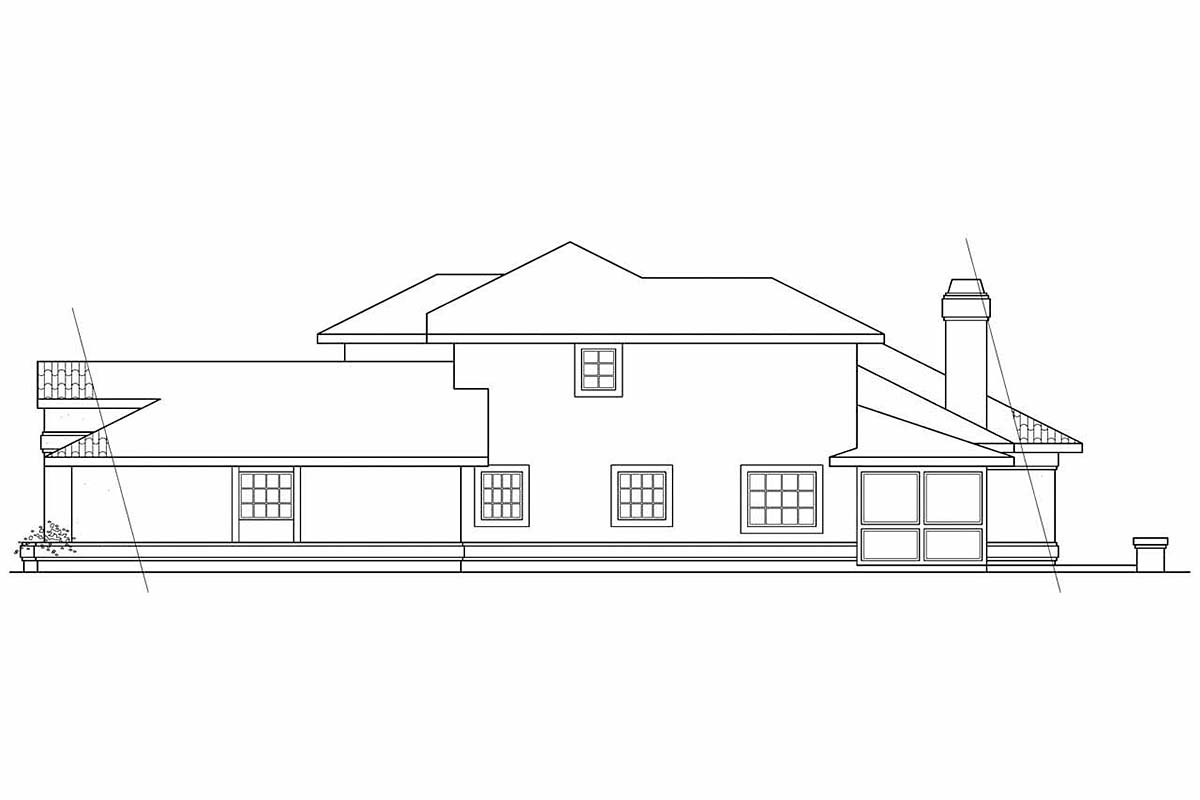 House Plan 69335 - Southwest Style with 2994 Sq Ft, 3 Bed, 2 Bath ...