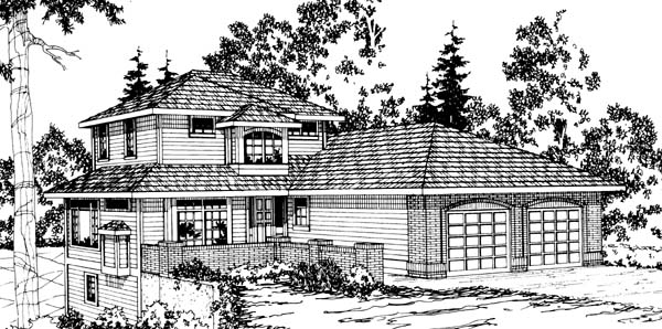 House Plan 69363 - Traditional Style with 1584 Sq Ft, 3 Bed, 2 Ba ...