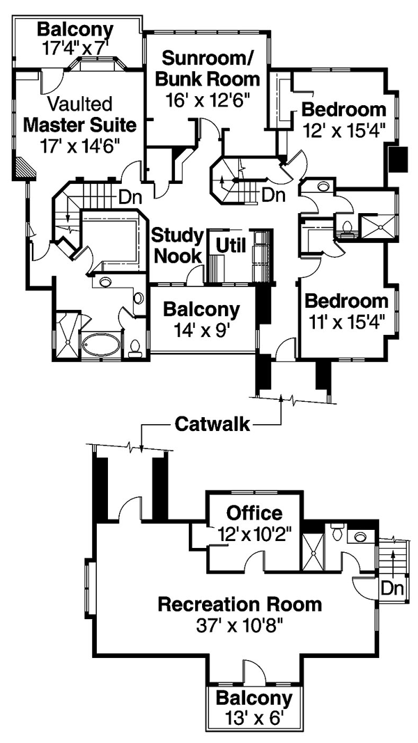 House Plan 69604 - Country Style with 4862 Sq Ft, 5 Bed, 4 Bath ...