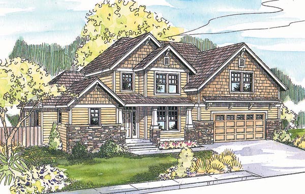 House Plan 69696 - Craftsman Style with 2173 Sq Ft, 3 Bed, 2 Bath ...