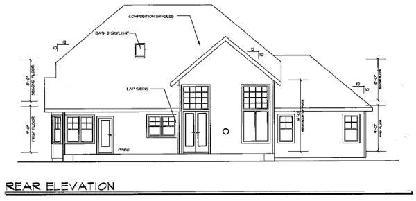 House Plan 69696 - Craftsman Style with 2173 Sq Ft, 3 Bed, 2 Bath ...