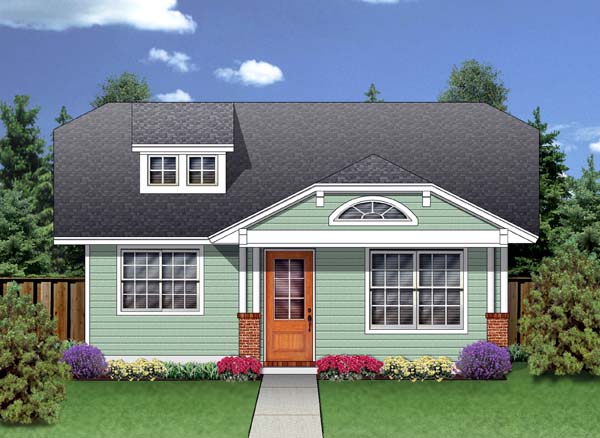 House Plan 69906 - Craftsman Style with 990 Sq Ft, 2 Bed, 1 Bath ...