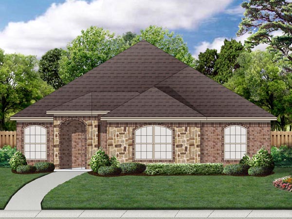 House Plan 69995 - Traditional Style with 2086 Sq Ft, 2 Bed, 2 Ba ...