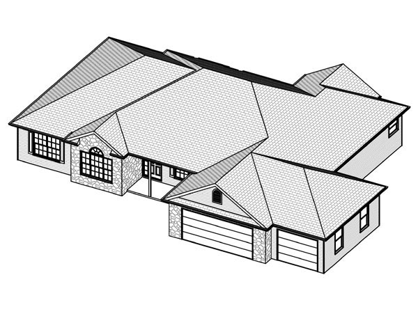 House Plan 70143 - Traditional Style with 2136 Sq Ft, 3 Bed, 2 Ba ...