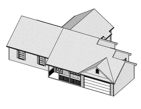 House Plan 70150 - Traditional Style with 1856 Sq Ft, 3 Bed, 2 Ba ...